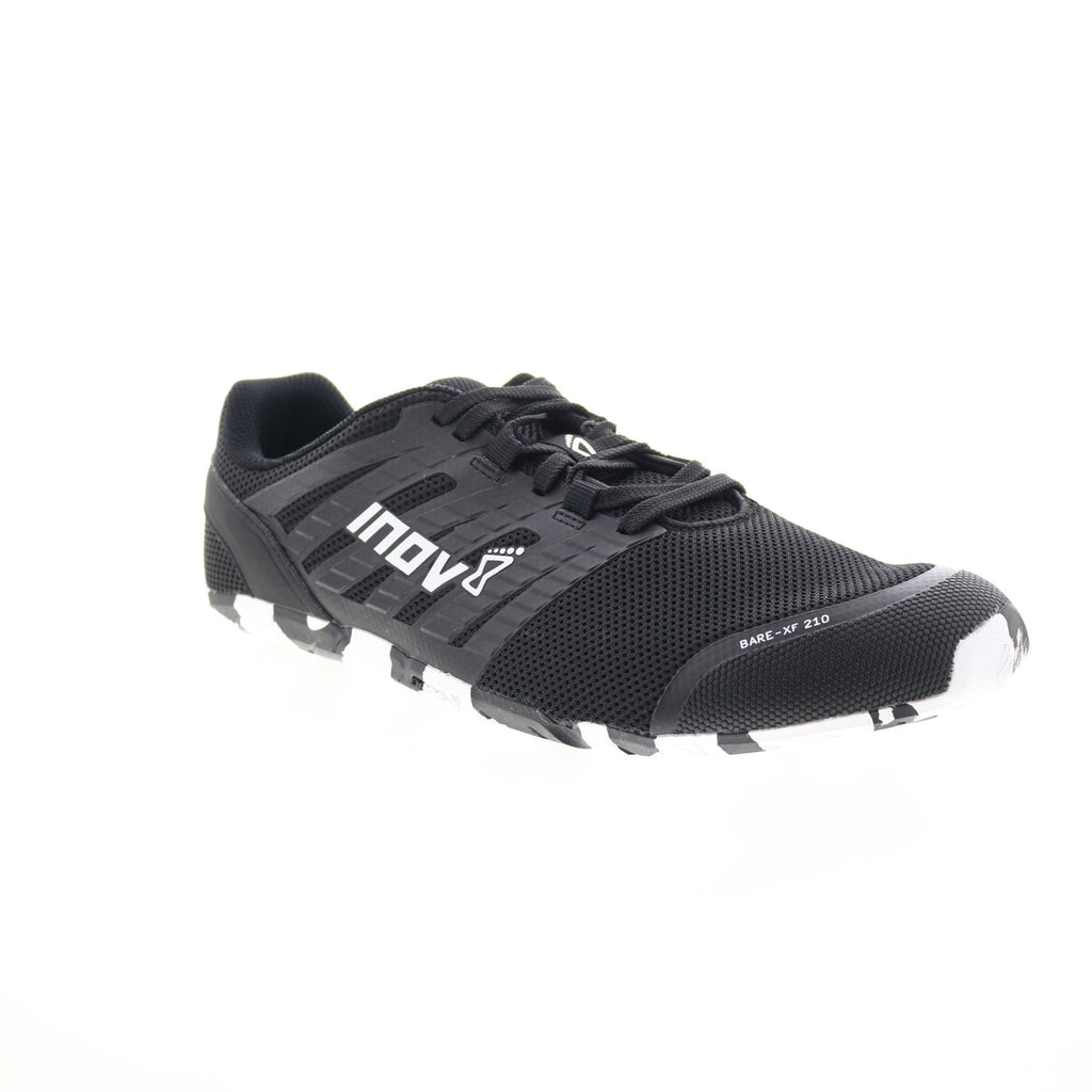 Inov-8 Bare-XF 210 V3 Mens Black Canvas Athletic Cross Training Shoes - Ruze Shoes