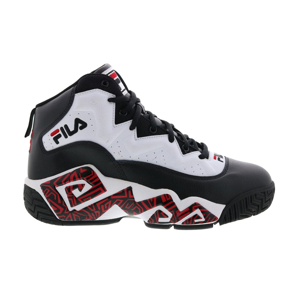 Fila MB 1BM01267-014 Mens Black Leather Lace Up Lifestyle Sneakers Sho - Ruze Shoes