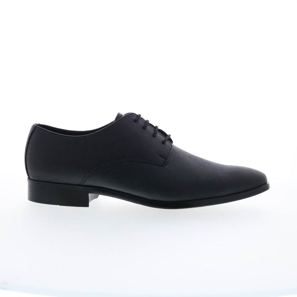 Rush By Gordon Rush Milan Mens Black Oxfords & Lace Ups Plain Toe Shoe - Ruze Shoes