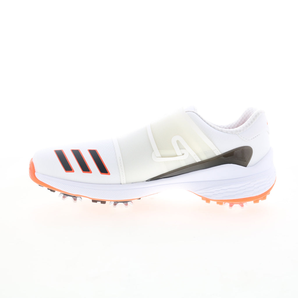 Adidas ZG23 BOA GY9716 Mens White Synthetic Slip On Athletic Golf Shoe - Ruze Shoes