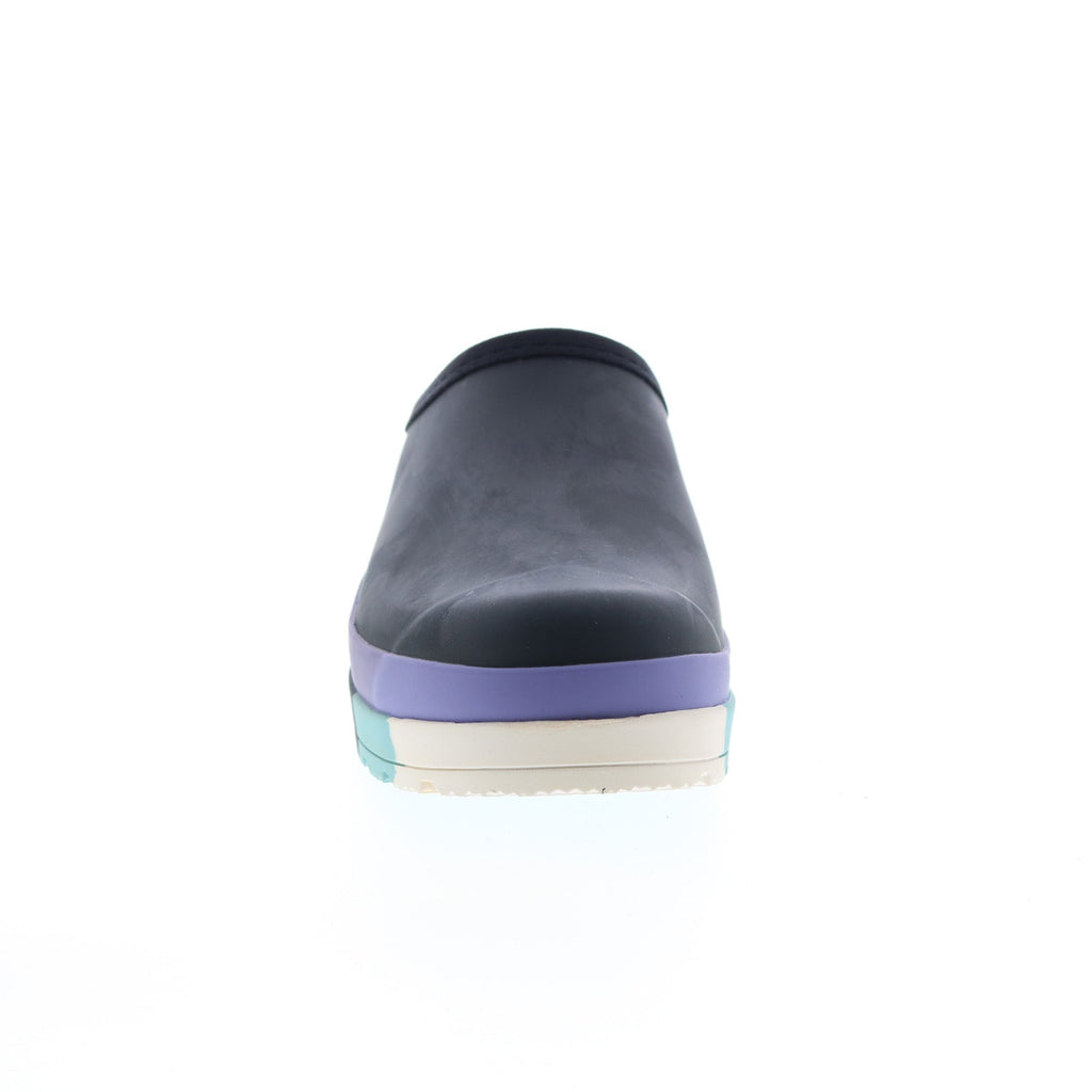 Hunter Play Stripe Sole Clog WFF1097RMA-IPB Womens Black Mules Clog Sh - Ruze Shoes