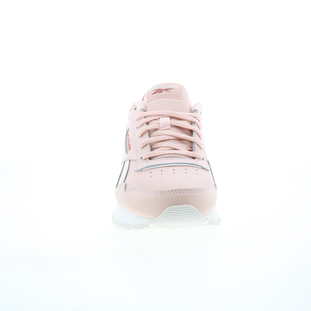 Reebok Glide Womens Pink Synthetic Lace Up Lifestyle Sneakers Shoes ...
