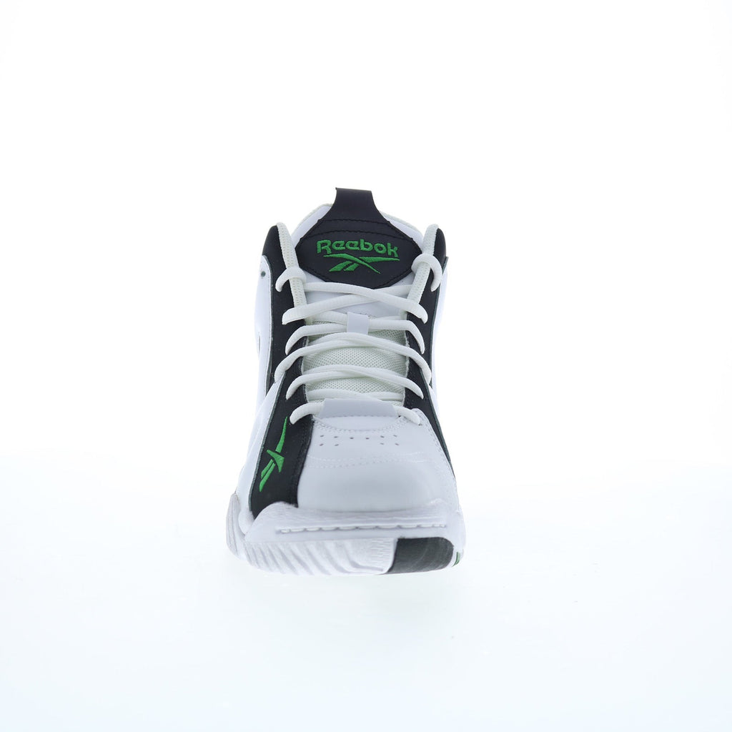 Reebok Hurrikaze II Mens White Leather Lifestyle Sneakers Shoes - Ruze ...