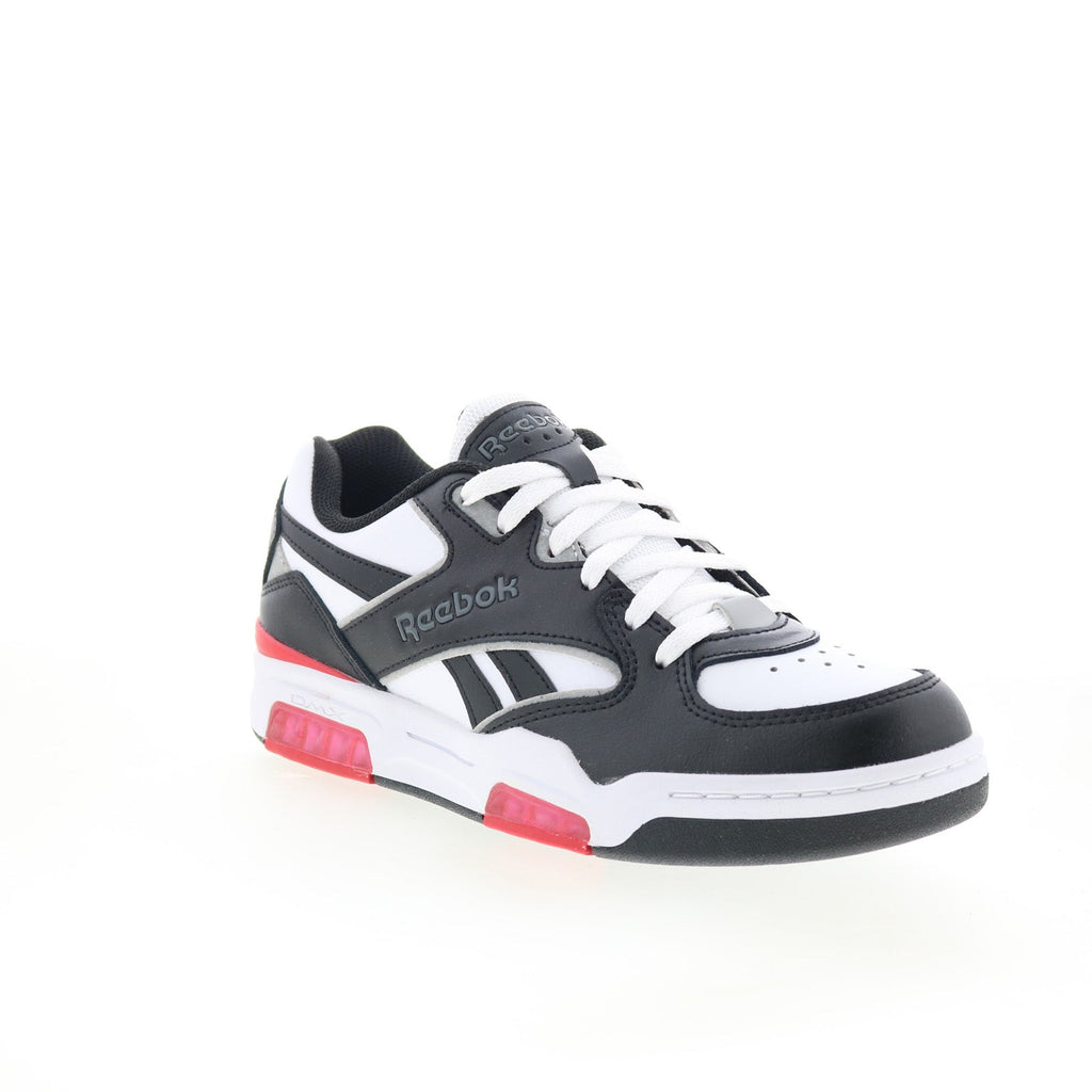 Reebok BB 4500 DMX Mens White Leather Lace Up Lifestyle Sneakers Shoes ...