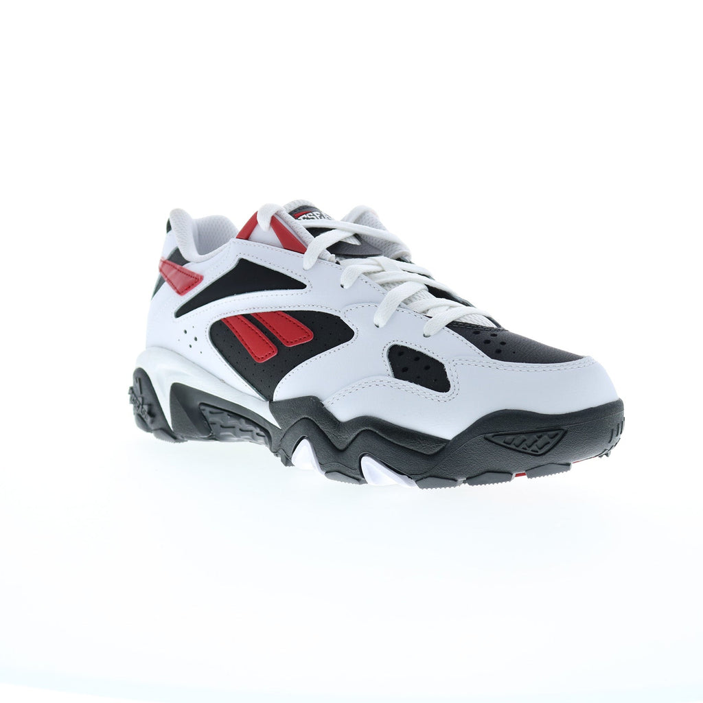 Reebok Preseason 94 Low Mens White Leather Lace Up Sneakers Lifestyle ...
