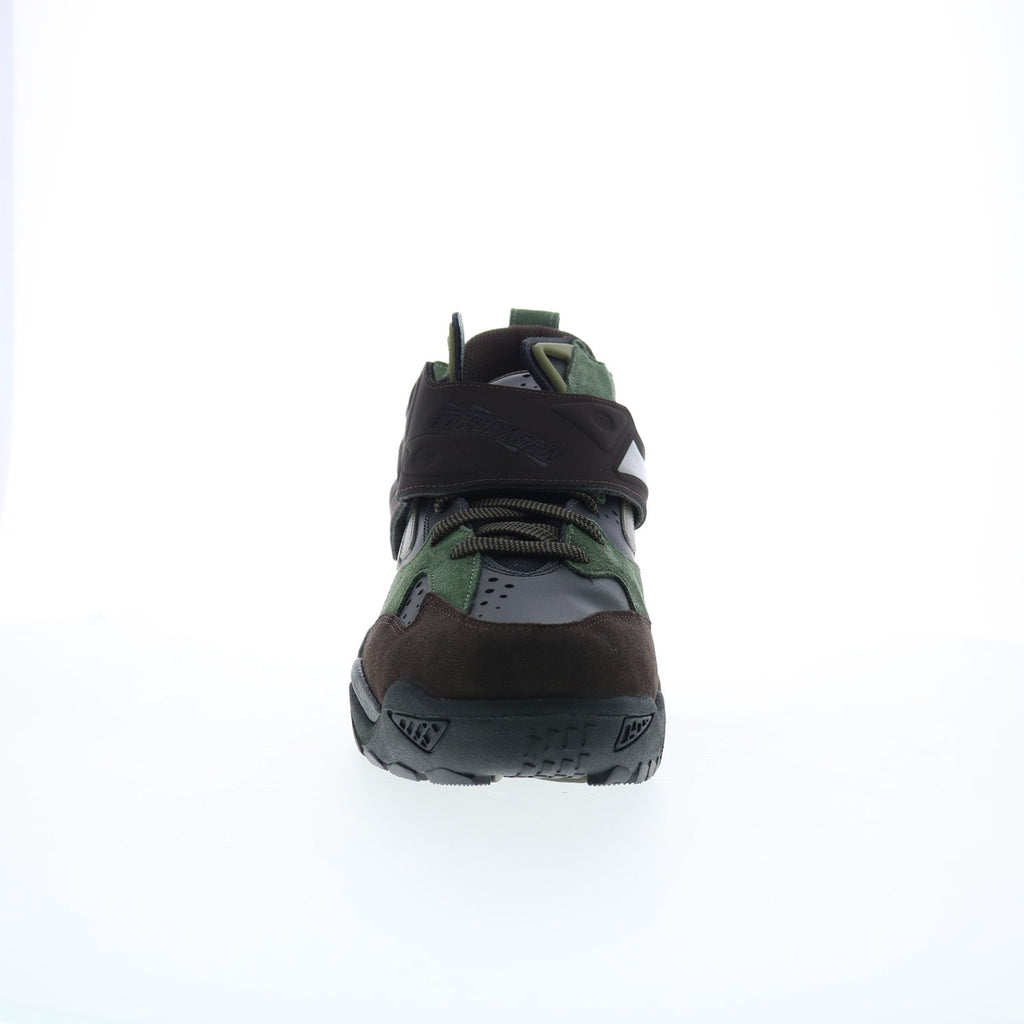 Reebok Preseason 94 Mens Black Suede Lace Up Lifestyle Sneakers Shoes ...