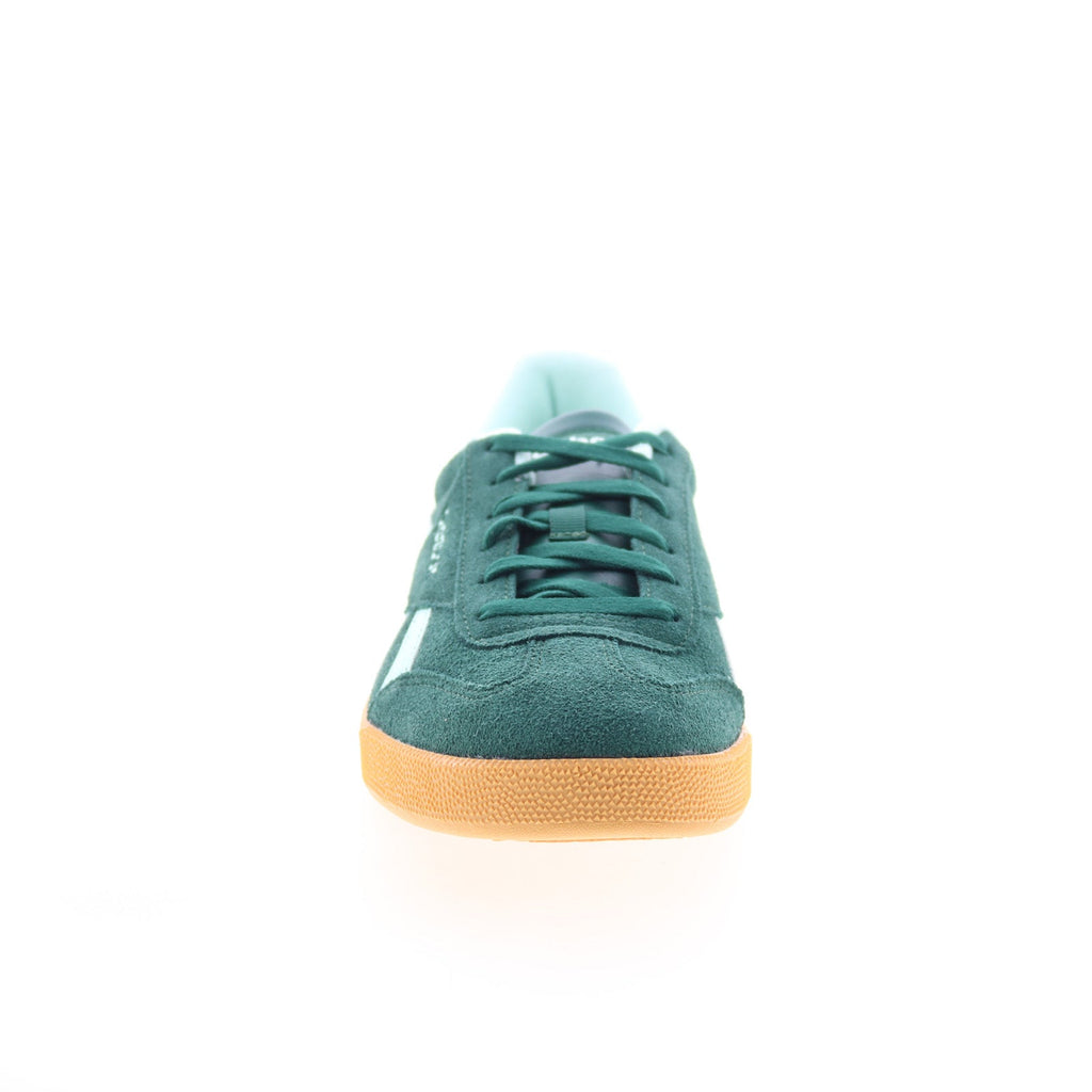 Reebok Smash Edge Mens Green Suede Lace Up Lifestyle Sneakers Shoes ...