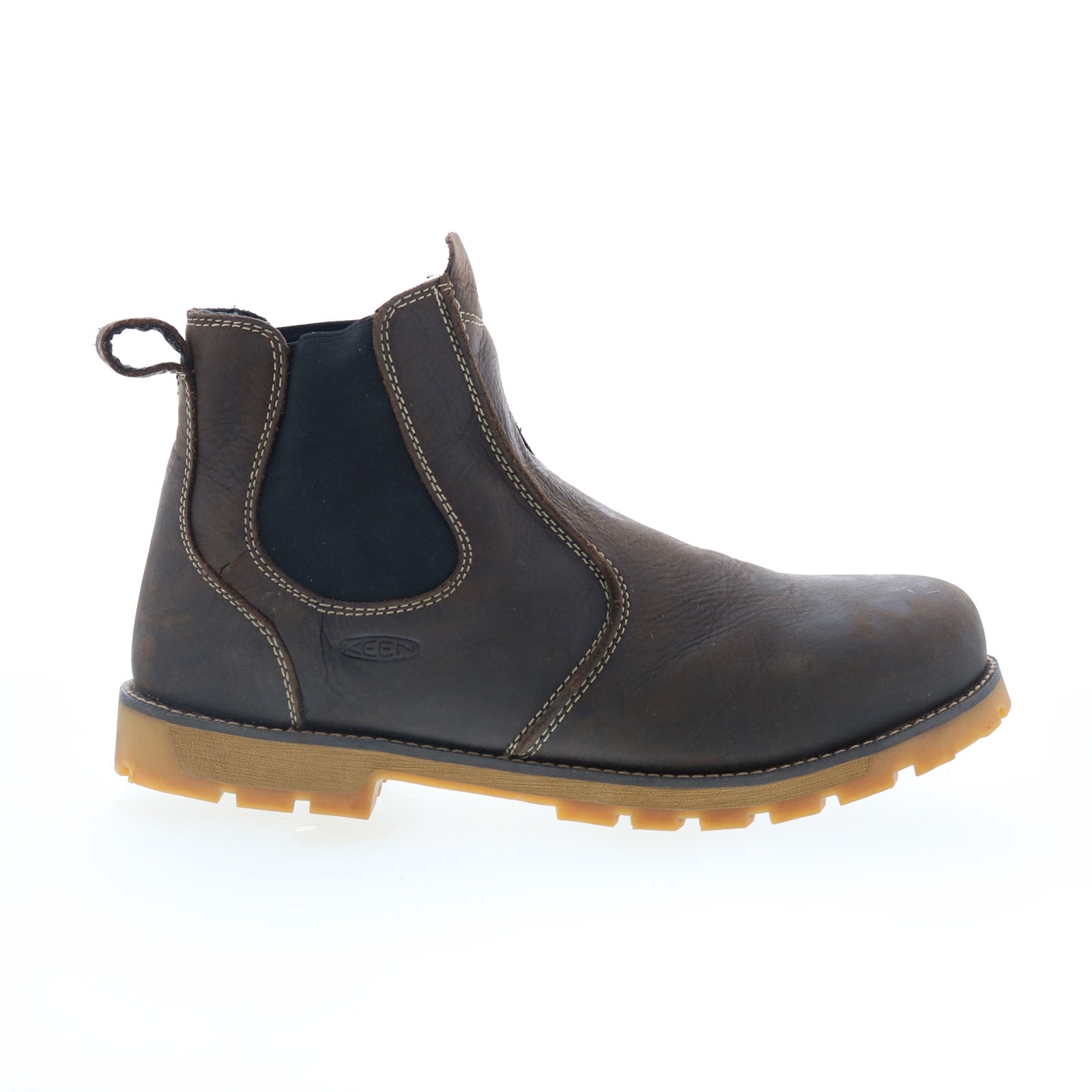 Keen Seattle Romeo Alloy Toe Pull on Work Boot 1021344 Mens Brown Work ...