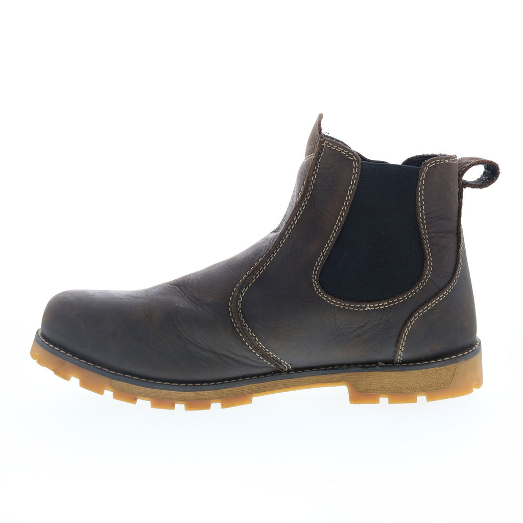 Keen Seattle Romeo Alloy Toe Pull on Work Boot 1021344 Mens Brown Work ...