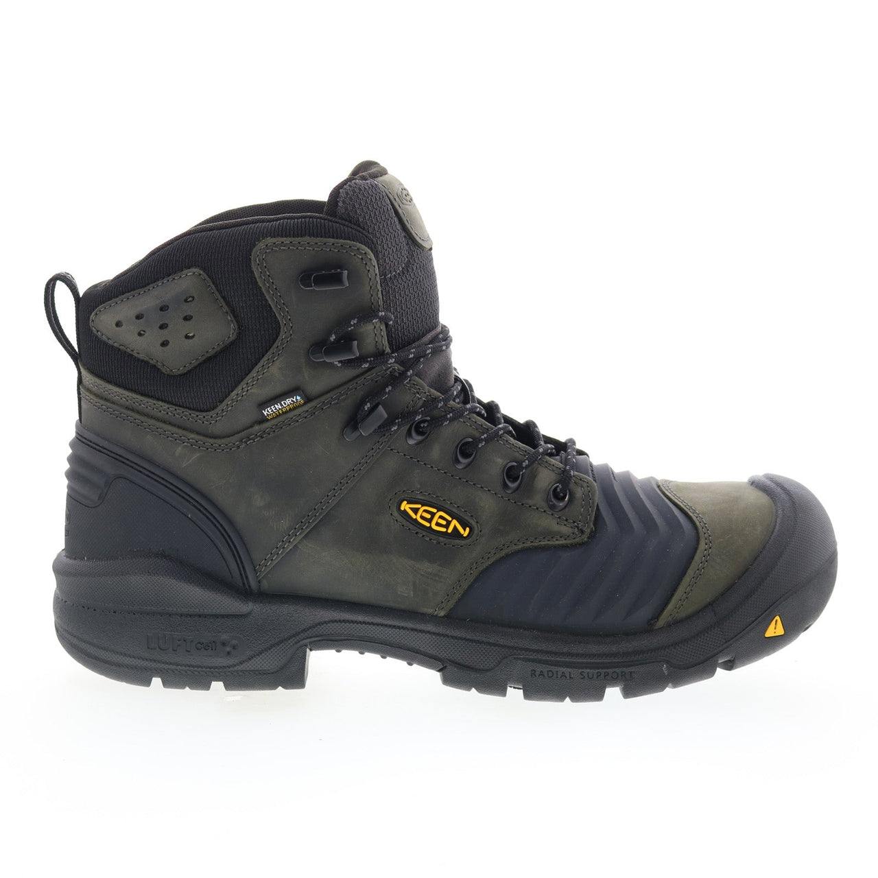 Keen Portland 6" Waterproof Boot Made In USA 1023387 Mens Gray Work Bo ...