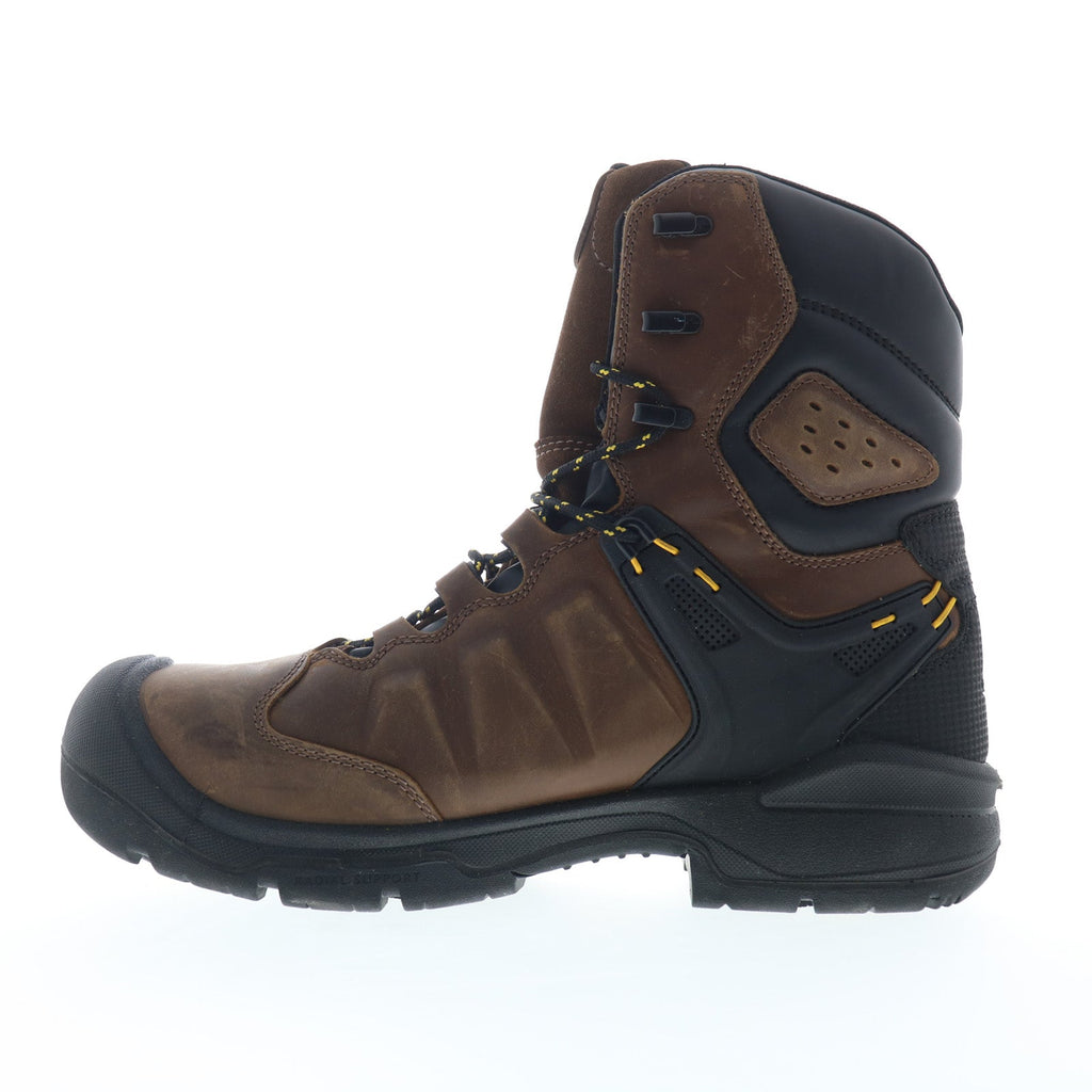 Keen Dover 8" WP Boot Carbon Toe Made In USA Mens Brown Wide Work Boot ...