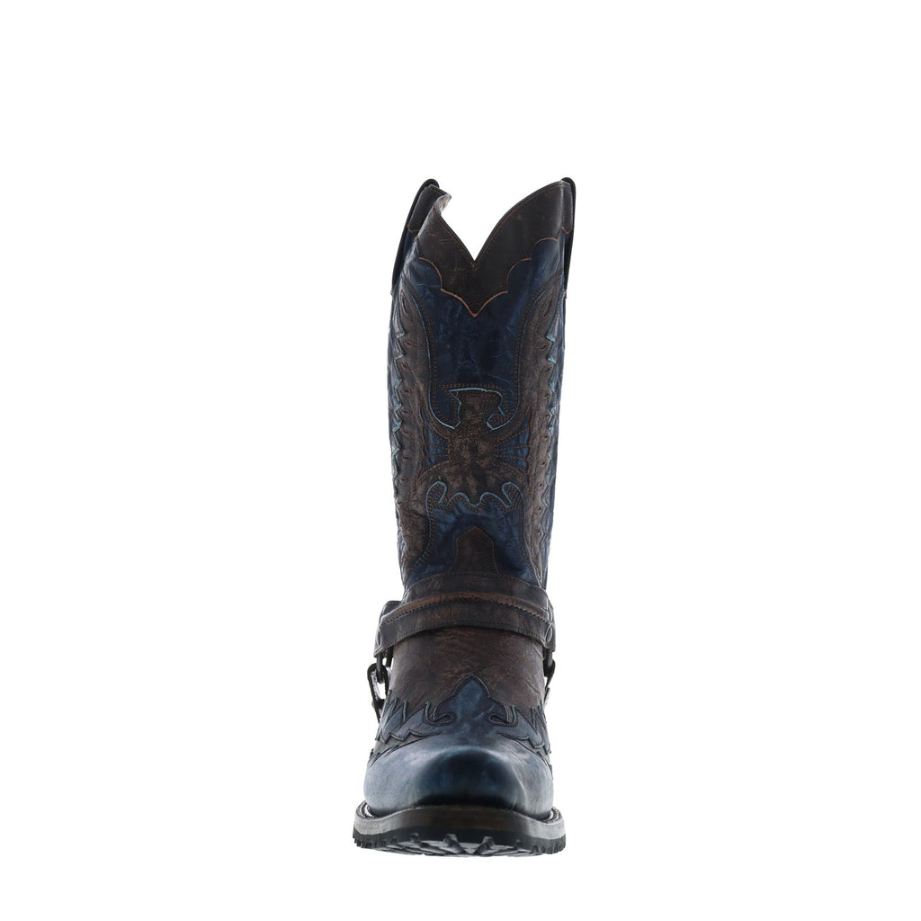 Stetson Outlaw Lug Eagle Exotic Leather Mens Brown Wide Cowboy Western ...