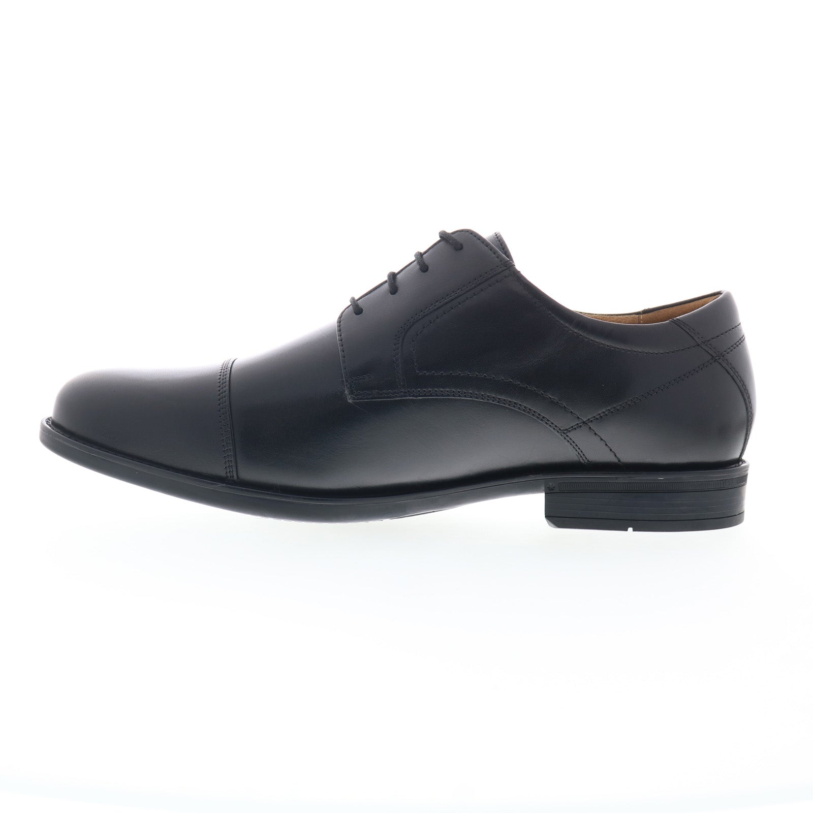 Florsheim Midtown Cap Toe Mens Black Extra Extra Wide 5E Oxfords Shoes ...