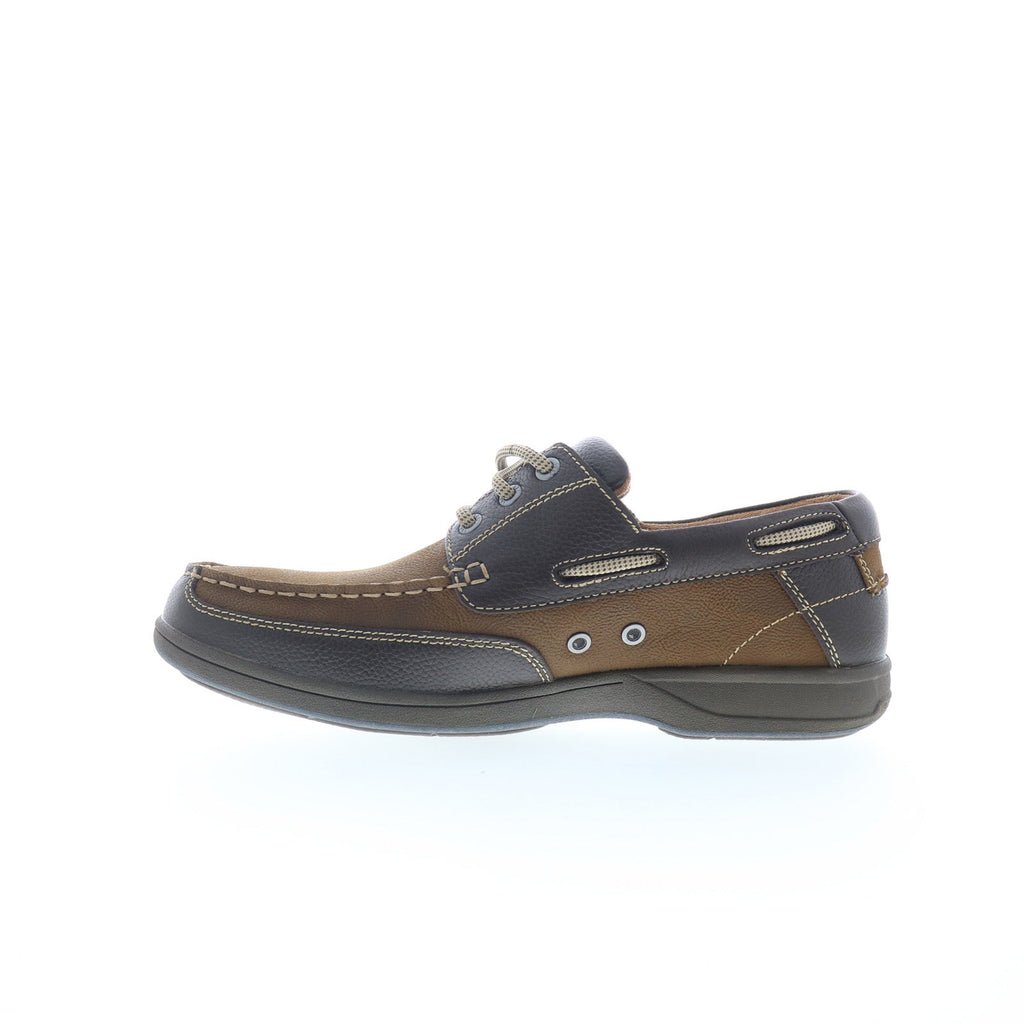 Florsheim Lakeside Oxford Mens Brown Wide Oxfords & Lace Ups Casual Sh ...
