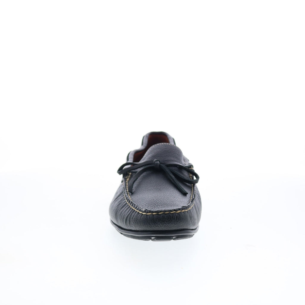 T.B. Phelps Verona 171-20 Mens Black Leather Loafers & Slip Ons Boat S ...