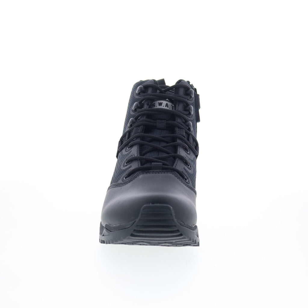Original Swat Alpha Fury 6" Polishable Toe Side-Zip EN Mens Black Boot ...