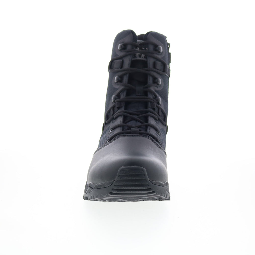 Original Swat Alpha Fury 8" Polishable Toe Side-Zip EN Mens Black Wide ...