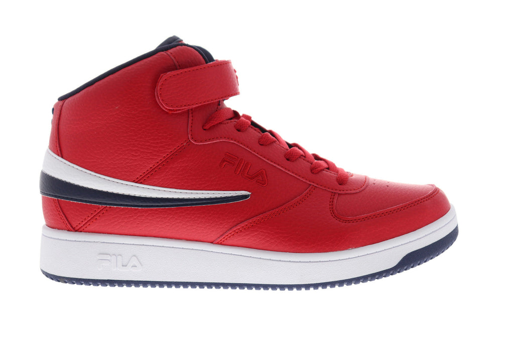 Fila A-High 1CM00540-616 Mens Red Synthetic Lifestyle Sneakers Shoes ...
