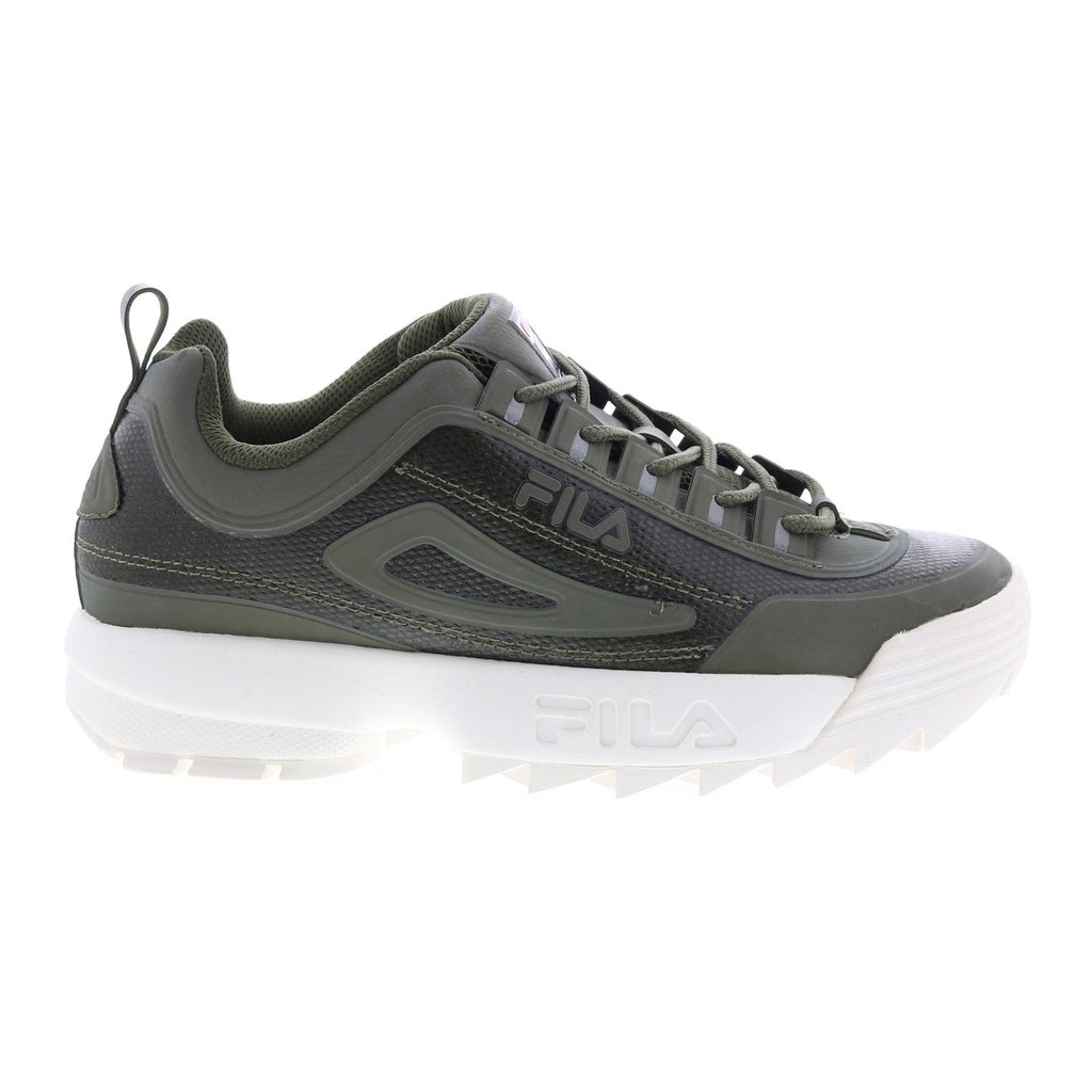 Fila Disruptor II No-Sew 1FM00693-320 Mens Green Lifestyle Sneakers Sh ...