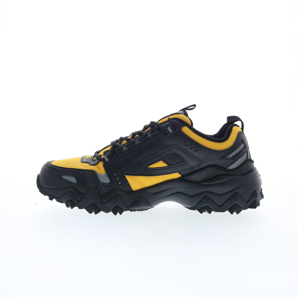 Fila Oakmont TR 1JM01748-701 Mens Yellow Leather Athletic Hiking Shoes ...