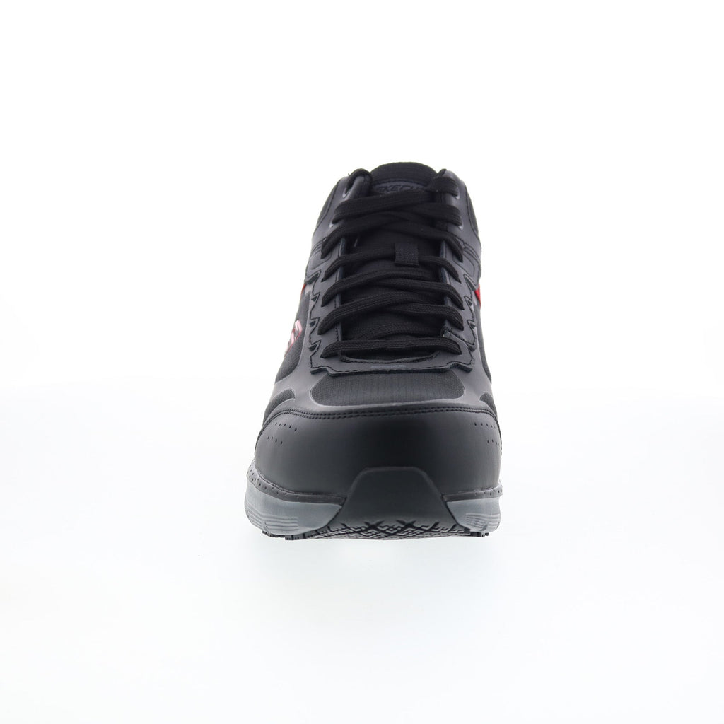 Skechers Work: Arch Fit SR Slip Resistant - Bensen Mens Black Work Sho ...