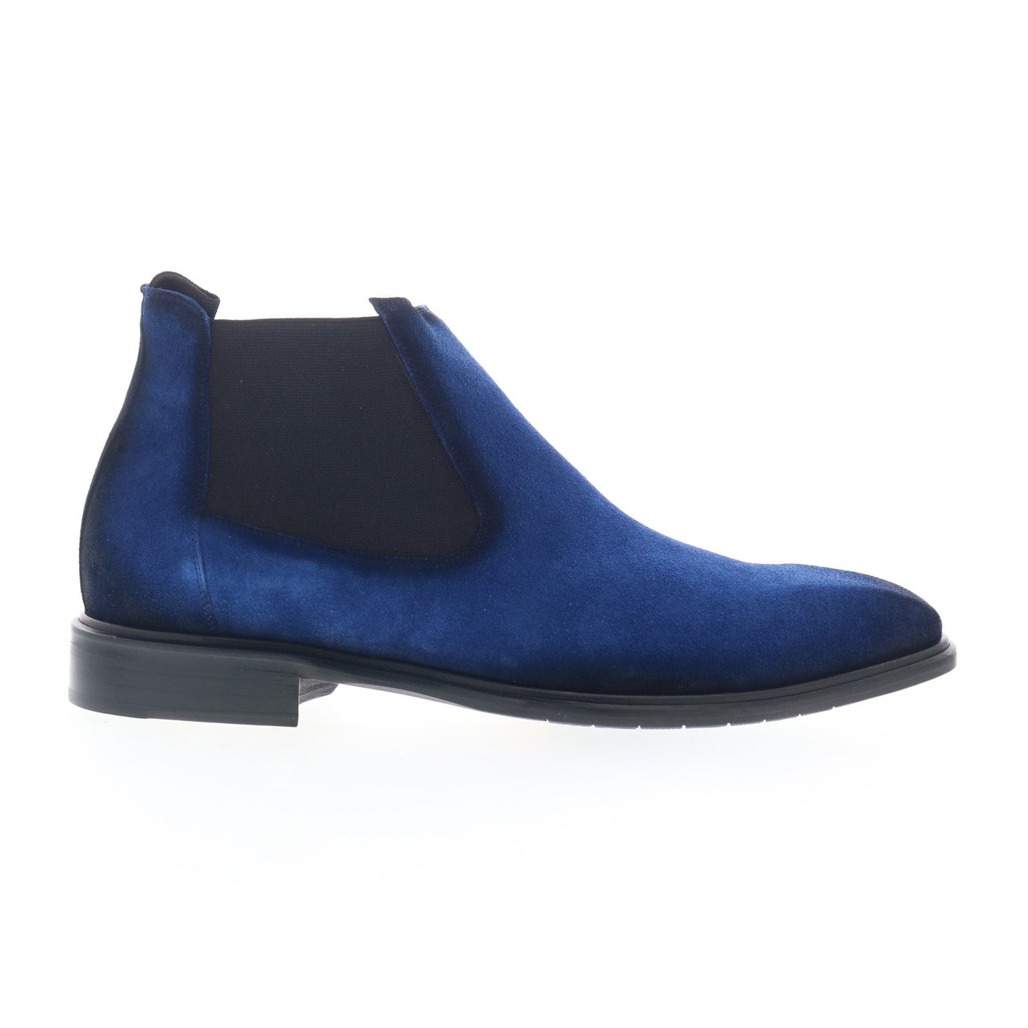 Mezlan Suede Chelsea Boot 20563 Mens Blue Suede Slip On Chelsea Boots ...
