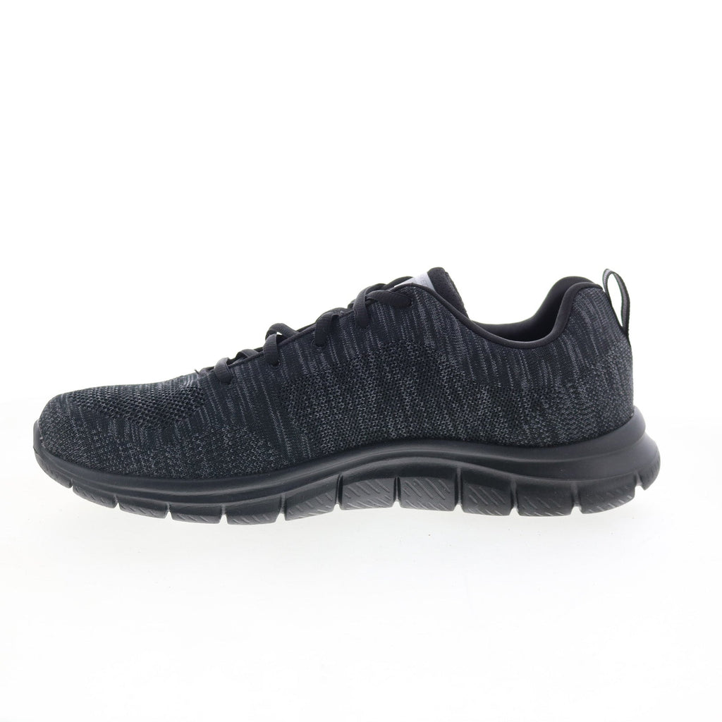 Skechers Track Front Runner Mens Black Wide Lifestyle Sneakers Shoes ...