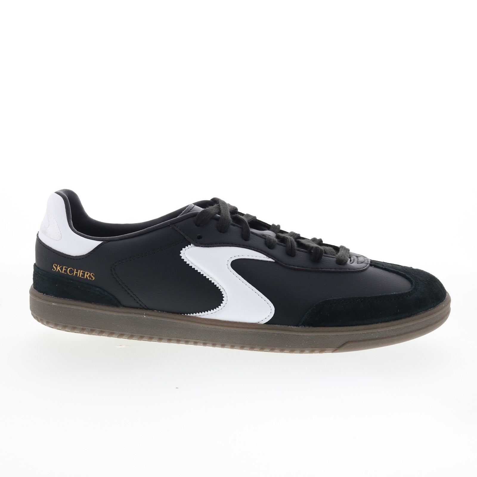 Skechers Hotshot - Pyke Mens Black Synthetic Wide Lifestyle Sneakers S ...