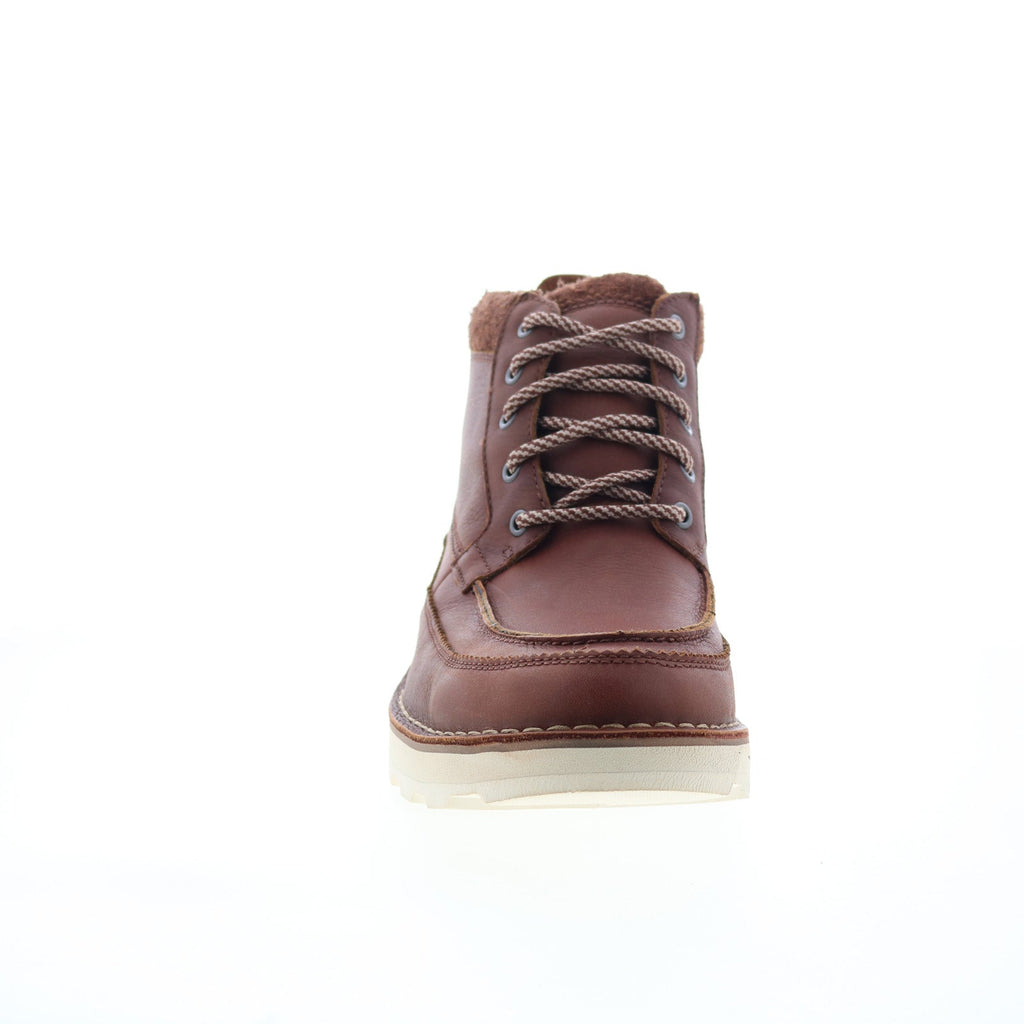 Clarks Korik Rise GTX 26138194 Mens Brown Leather Lace Up Casual Dress ...