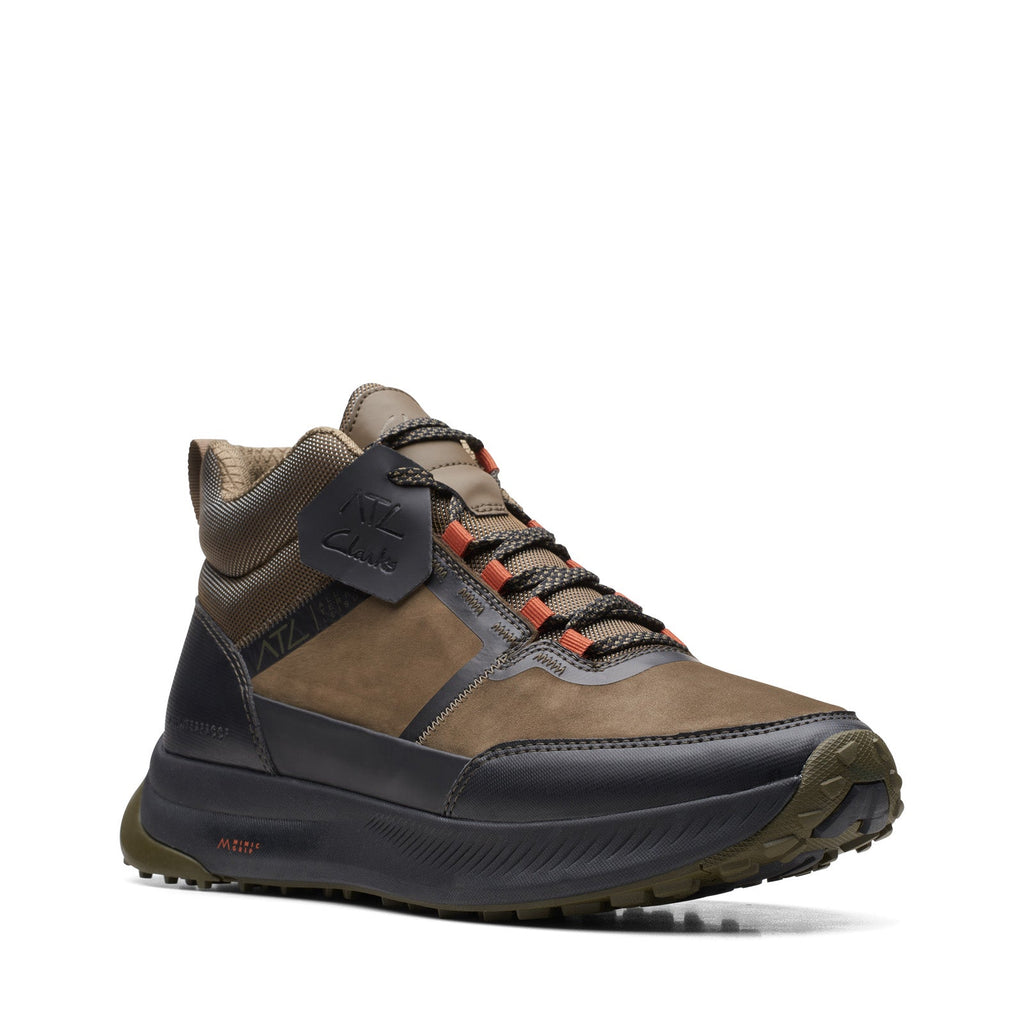 Clarks ATL Trail Up WP 26167655 Mens Brown Leather Casual Dress Boots ...