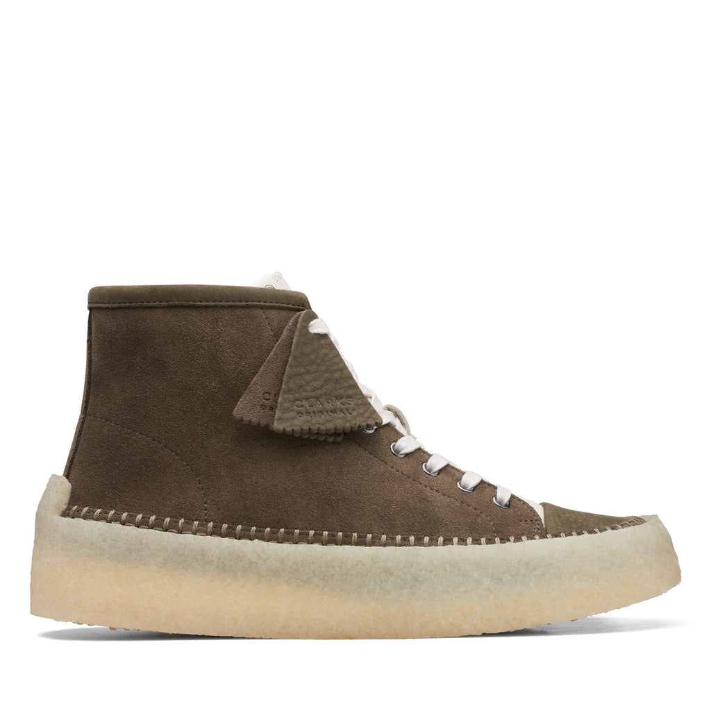 Clarks Caravan Mid 26167696 Mens Brown Suede Lifestyle Sneakers Shoes ...
