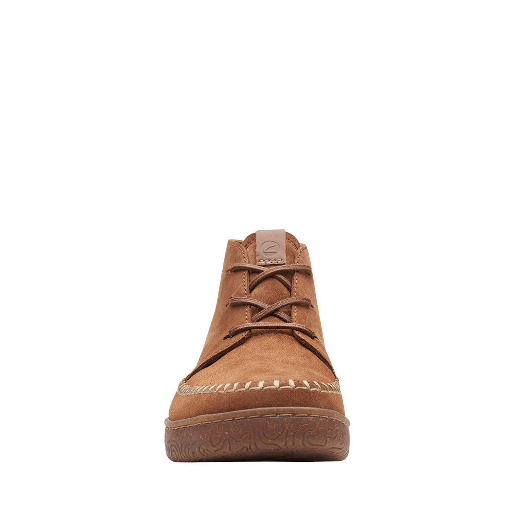 Clarks Hodson Mid 26167770 Mens Brown Wide Lace Up Chukkas Boots - Ruze ...