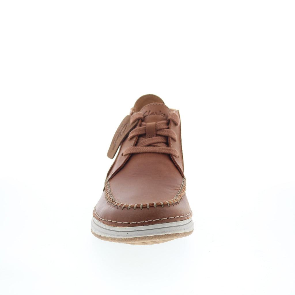 Clarks Nature 5 Mid 26168603 Mens Brown Leather Lace Up Chukkas Boots ...