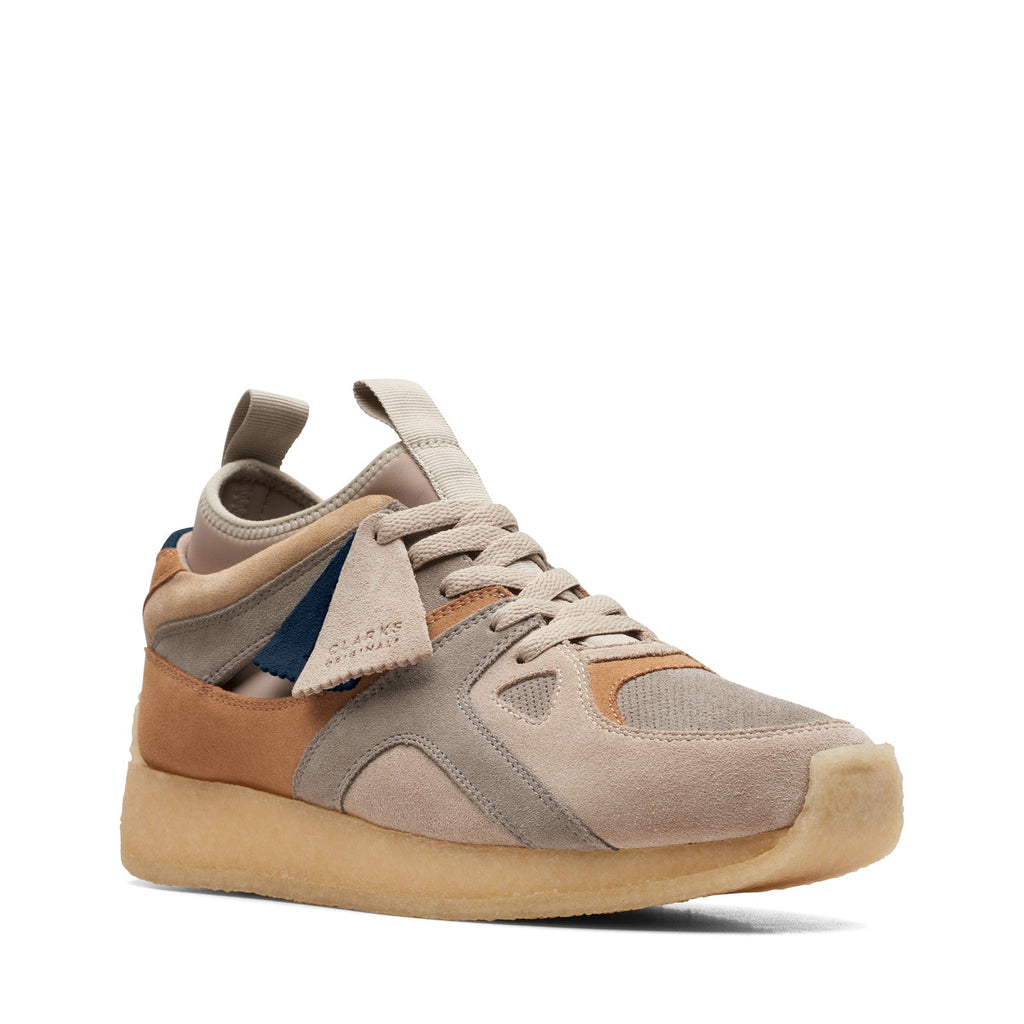 Clarks Breacon 26169464 Mens Gray Leather Lace Up Lifestyle Sneakers S ...