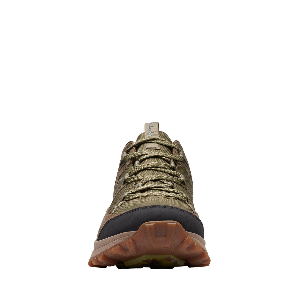 Clarks ATL Trek Run GTX 26172694 Mens Green Leather Athletic Hiking Sh ...