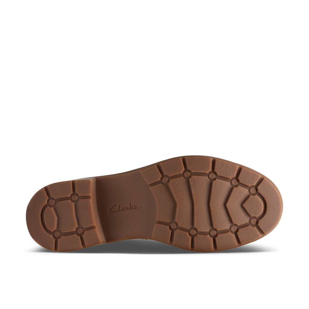 Clarks Hearth Dove 26174239 Womens Brown Nubuck Zipper Ankle & Booties ...