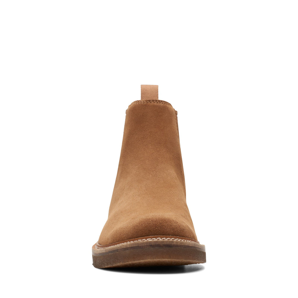 Clarks Clarkdale Easy 26174931 Mens Brown Suede Slip On Chelsea Boots ...
