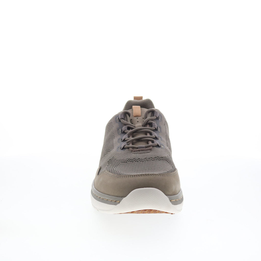 Clarks Clarks Pro Knit 26176861 Mens Gray Nubuck Lifestyle Sneakers Sh ...