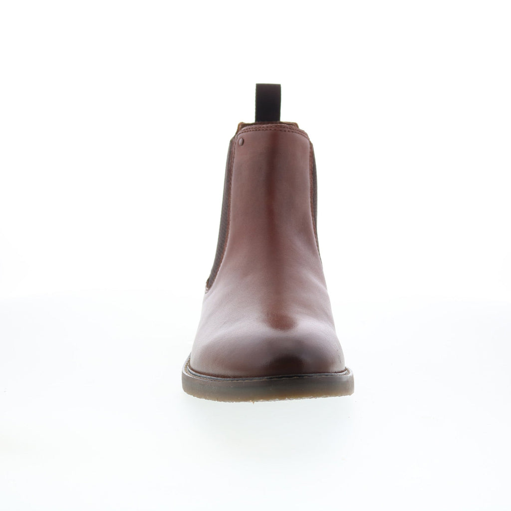 Clarks Jaxen Easy 26179436 Mens Brown Leather Slip On Chelsea Boots ...