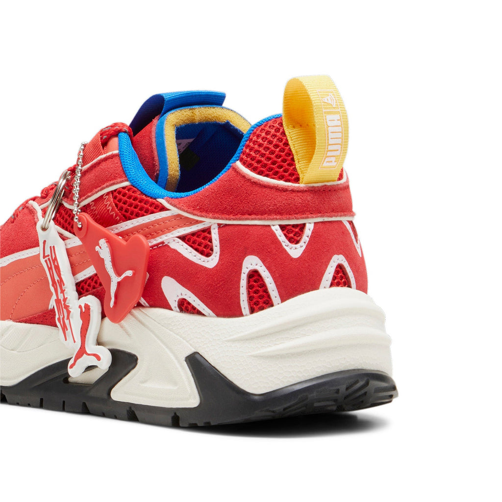 Puma Scuderia Ferrari RS-Trck X JV Mens Red Motorsport Sneakers Shoes ...