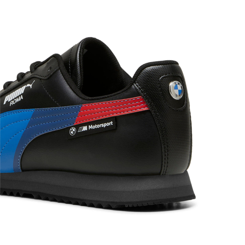 Puma BMW MMS Roma Via Mens Black Motorsport Inspired Sneakers Shoes ...