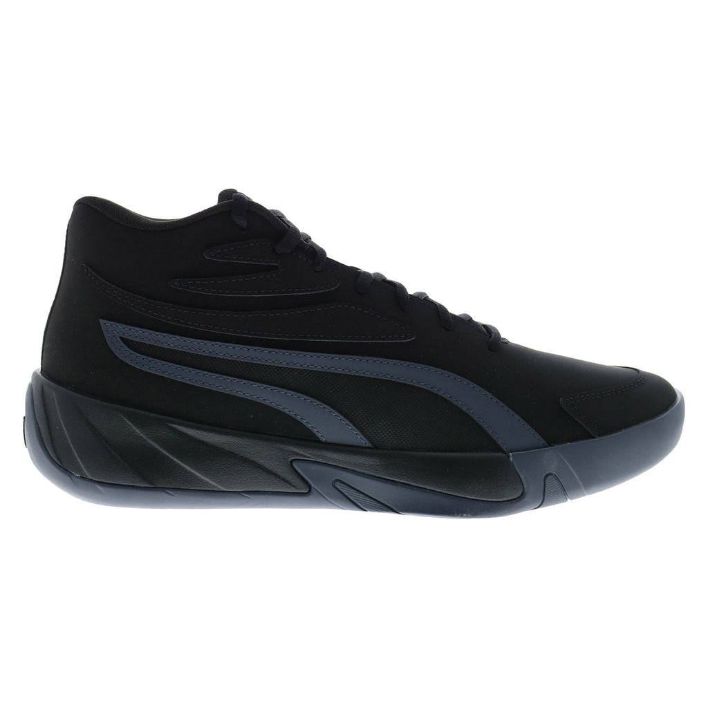 Puma Court Pro Nubuck Mens Black Nubuck Athletic Basketball Shoes ...