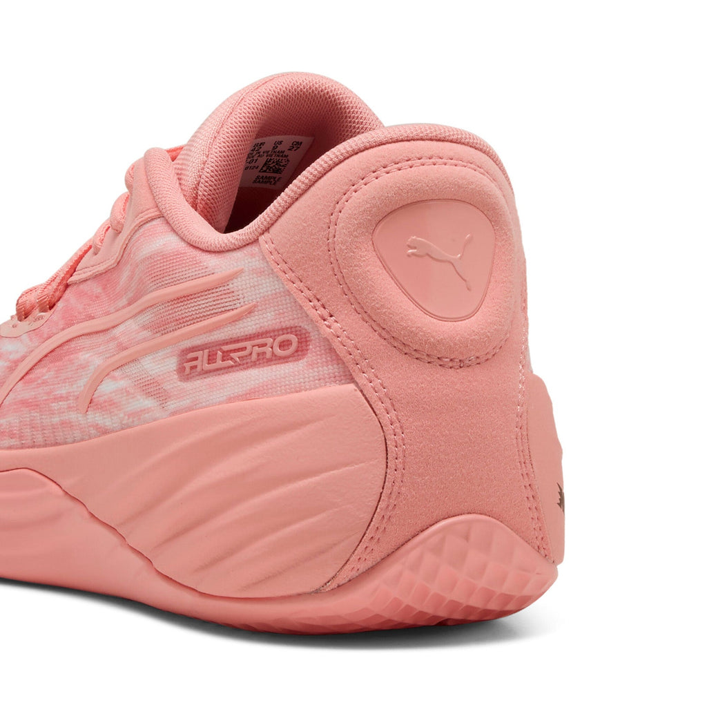 Puma All-Pro Nitro Dress Code Mens Pink Leather Athletic Basketball Sh ...