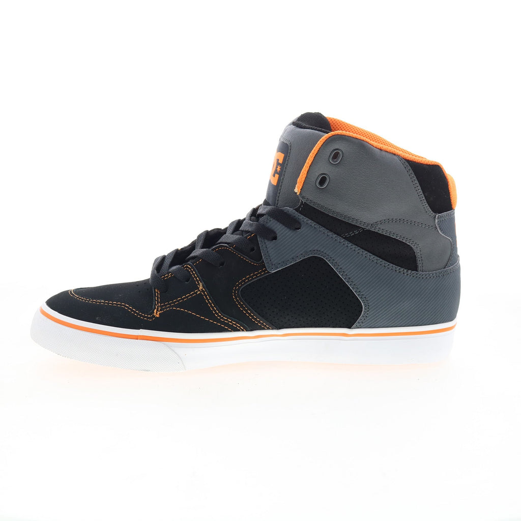 DC Pro Spec 3.0 Vulc 320209 Mens Black Leather Skate Inspired Sneakers ...