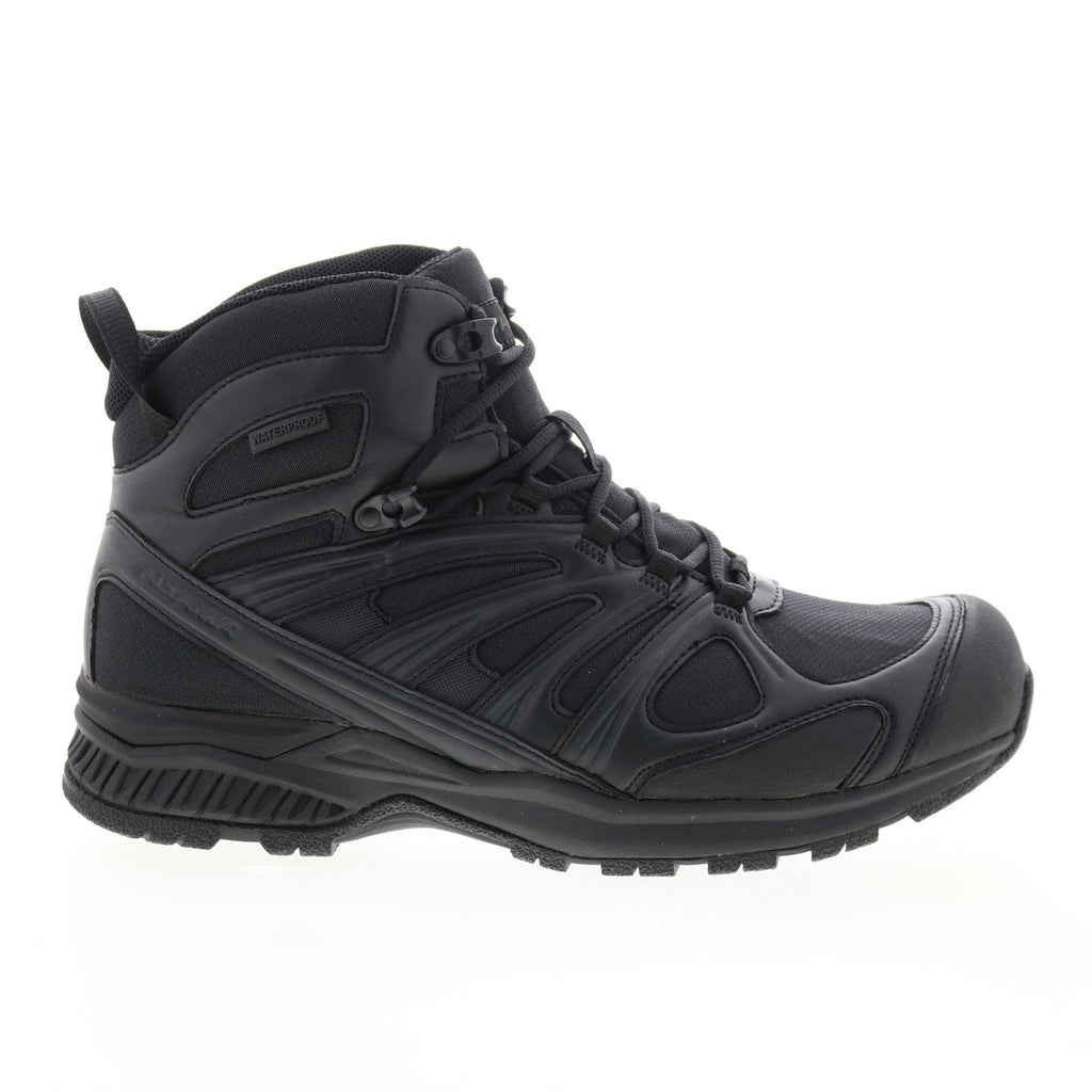 Altama Aboottabad Trail Mid Waterproof 353201 Mens Black Tactical Boot ...