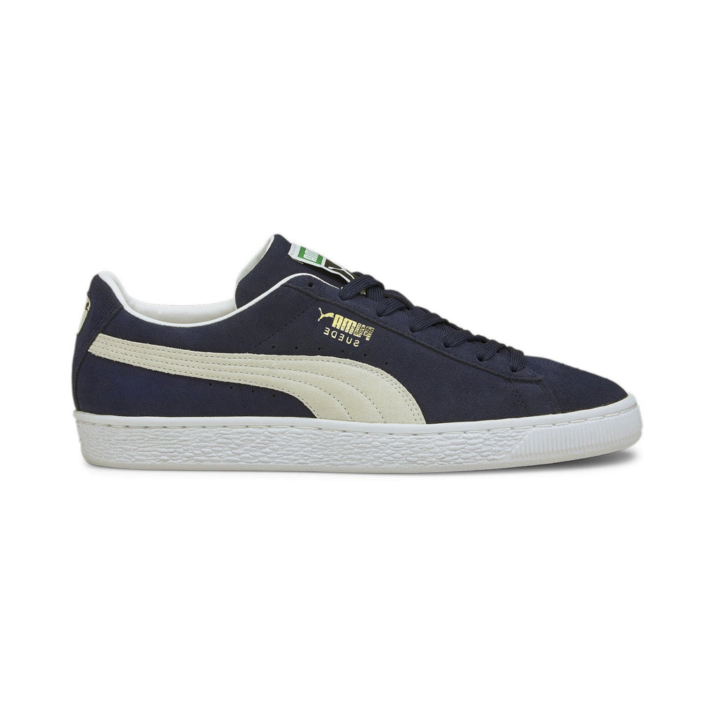 Puma Suede Classic XXI 37491504 Mens Blue Suede Lifestyle Sneakers Sho ...