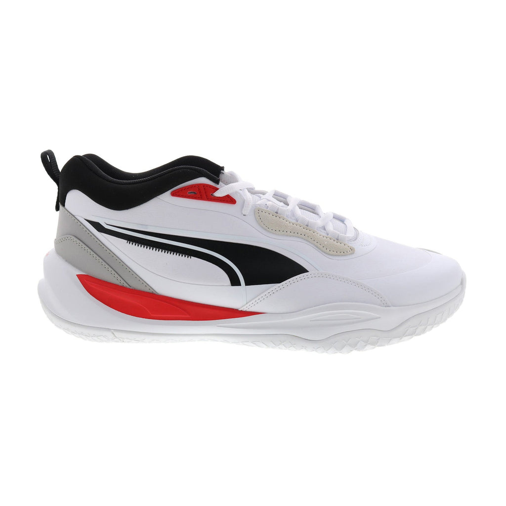 Puma Playmaker Pro Plus 37915601 Mens White Mesh Athletic Basketball S ...