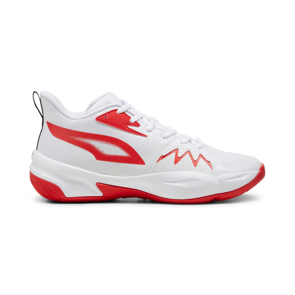 Puma Genetics 37997404 Mens White Mesh Lace Up Lifestyle Sneakers Shoe ...