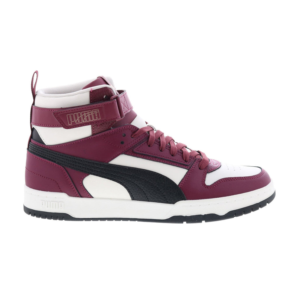 Puma RBD Game 38583920 Mens Burgundy Leather Lifestyle Sneakers Shoes ...