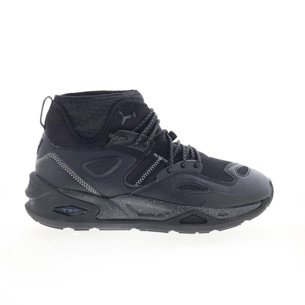 Puma TRC Blaze Mid Core WS 38662101 Mens Black Lifestyle Sneakers Shoe ...
